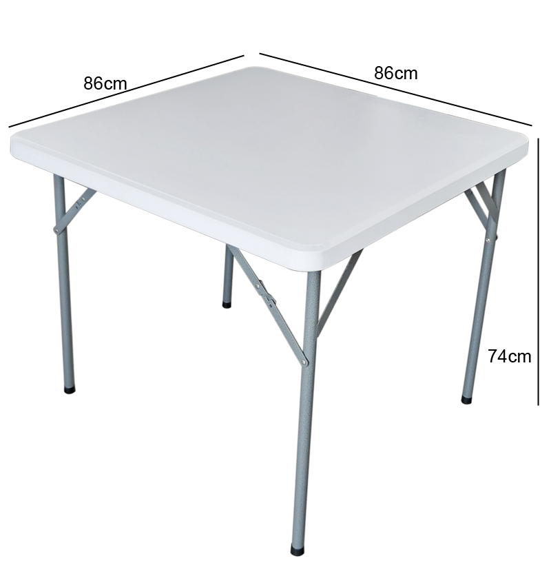 rectangular foldable colorful small plastic folding square table ...